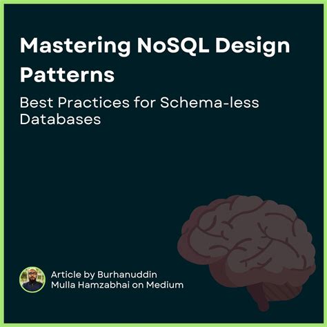 Burhanuddin Hamzabhai On Linkedin Nosql Databases Schemaless