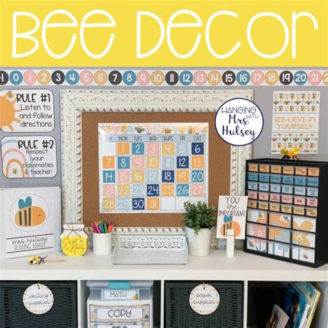 Bee Class Decor Bundle By Hanging With Mrs Hulsey Tpt