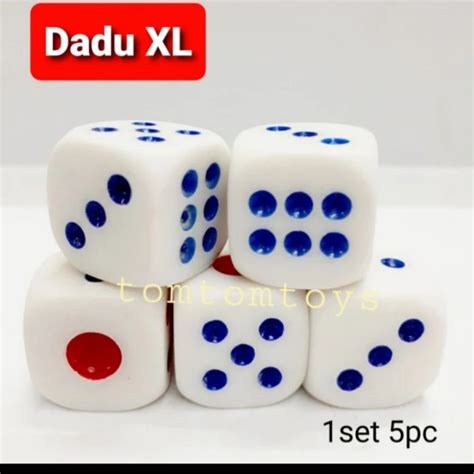 Jual Dadu Xl Dan Dadu L Mainan Dadu Dice Ukuran Besar Shopee Indonesia