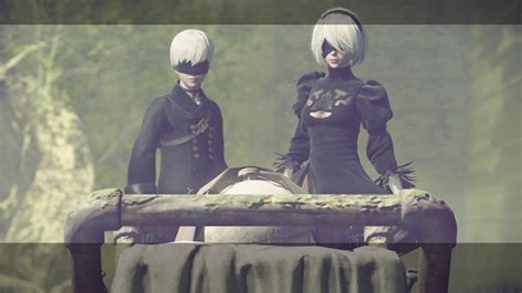 Nier Automata 2b And 9s Vs A2 Cool Androids Fight Youtube