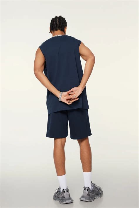 230gsm Unisex Ice Feel Cooling Solid Color Crew Neck Tank Top