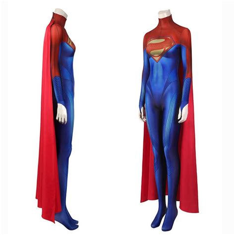 The Flash Movie Supergirl Cosplay Costume Dceu Superheroe Jumpsuit