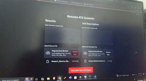 Resumeoptimization Ats Ai Machinelearning Streamlit Nlp