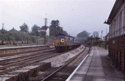 Original 35mm Slide British Railway Class 52 D1027 Western Lancer