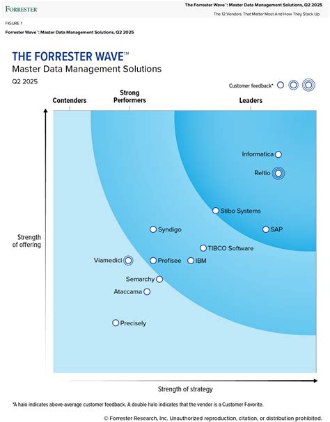 2025 Forrester Master Data Management Wave Informatica Recognized As A