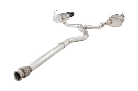 Subaru Wrx Sedan Vb Cat Back Exhaust System With Black Tips Xforce