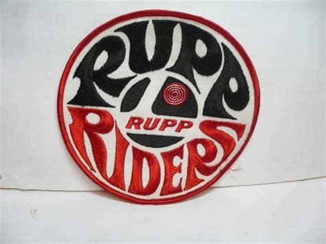Rupp Riders 6 Inch Patch Nos Ebay