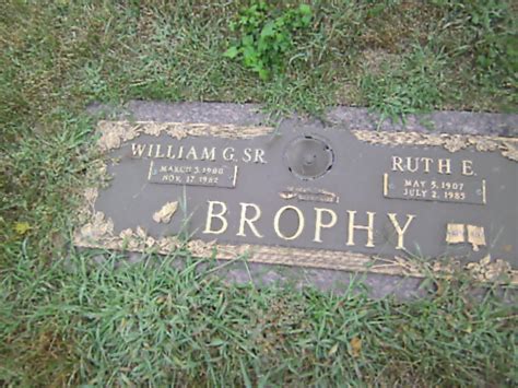 Ruth E Mcclelland Brophy 1907 1985 Find A Grave Memorial