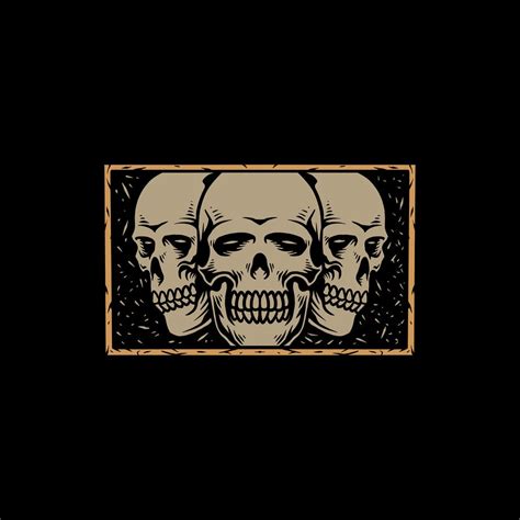 Three Skull Buytshirtdesigns