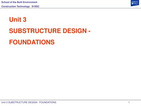 PPT Structural Stability In Building Foundations PowerPoint Presentation ID