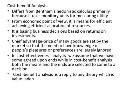 Hedonic Calculus Example Robotres