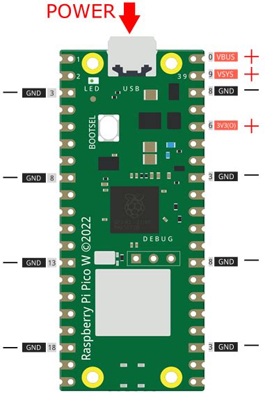 Electronic Circuit — Sunfounder Kepler Kit For Raspberry Pi Pico W 1 0