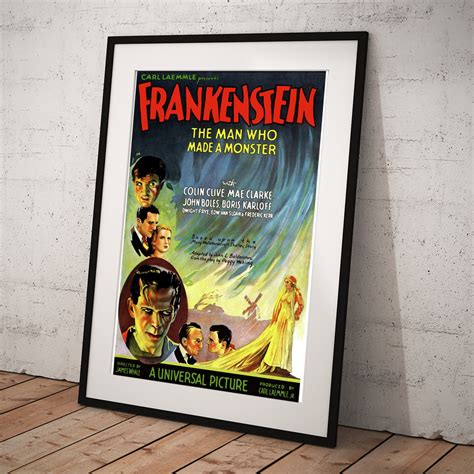 Frankenstein 1931 Movie Poster