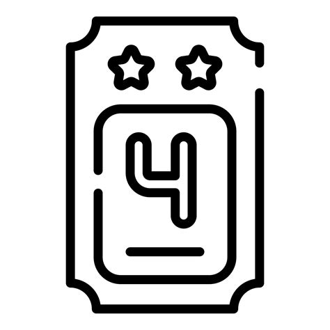 Ticket Pass Icon Vector Design Usa Independence Day Icon 10399809