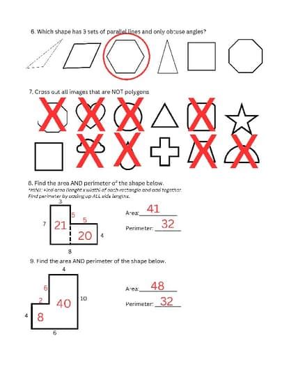 4th Grade Geometry Review By The Jubilant Teacher Tpt