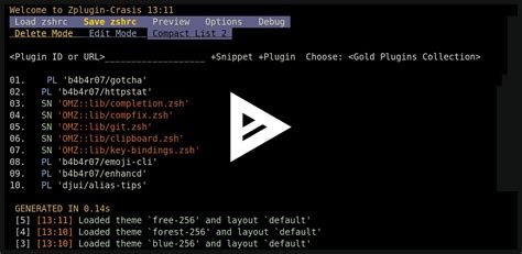 call for good plugins list r zsh