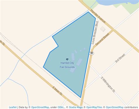 Hamlet City Fair Grounds In Hamlet Map And Routes