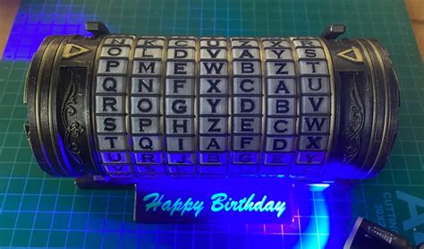 Stand For Cryptex 7 Digit Code By Zschiedi Makerworld