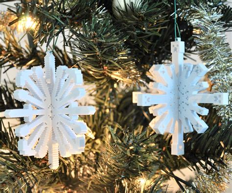 3d Printed Minecraft Snowflake Ornaments 5 Steps With Pictures 3d Printed Minecraft Snowflake Ornaments 5 Steps With Pictures