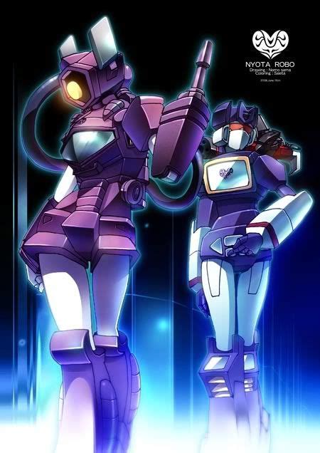 Anime Female Soundwave And Shockwave Shockwave Anime Female