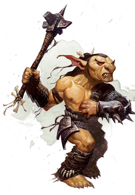Goblin Monster Stat Block Dnd 5e