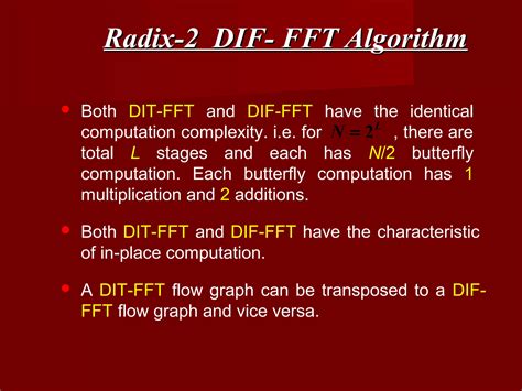 decimation in time and frequency ppt