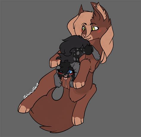 Rule 34 1boy 1girls 69 Position Crowkit Satanistdove Cub