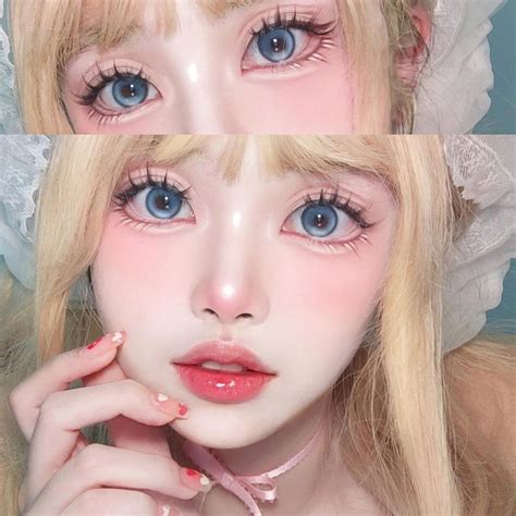 Nkorea Cute Doll Makeup Anime Eye Makeup Doll Eye Makeup