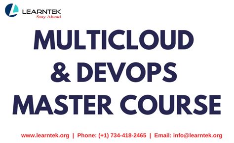 Multicloud And Devops Master Course Cc Learntek