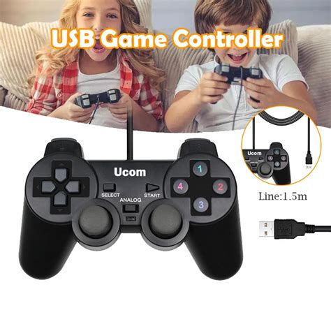 จอยเกม Ps2 Ucom Joy Stick จอยสติ๊ก จอยเกมส์pc จอยมีสาย Usb อุปกรณ์เสริมเกม Shopee Thailand