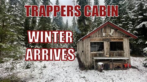 Remote Off Grid Trappers Cabin In Northern Canada Youtube