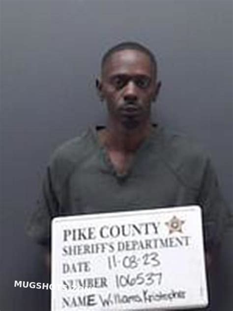 Kristopher Williams 11 03 2023 Pike County Mugshots Zone