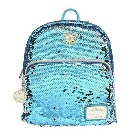 Loungefly Disney Frozen Elsa Reversible Sequin Mini Backpack Wdbk0935 Lordcollectables