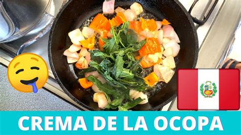 CÓmo Preparar Crema De Ocopa💚receta Peruana ️fÁcil Y RÁpida😱[ocopa