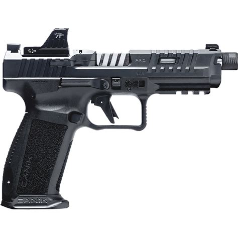 Canik Mete Sft Pistol 9mm 5 In Black 18 And 20 Rd Mecanik Mo1 Optic