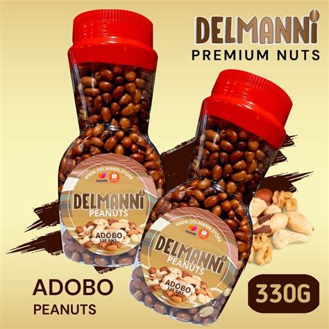 Delmanni Adobo Nuts 160g 330g Jar Shopee Philippines