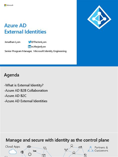 External Identities Pdf Microsoft Azure Active Directory