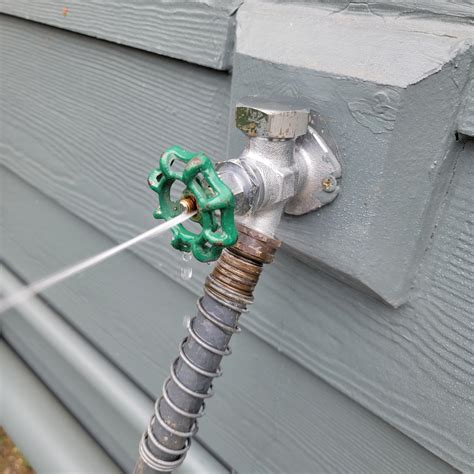 Leaking Hose Bib Rplumbing