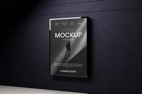 Film Poster Mockup Premium And Free Psd Mockup Store