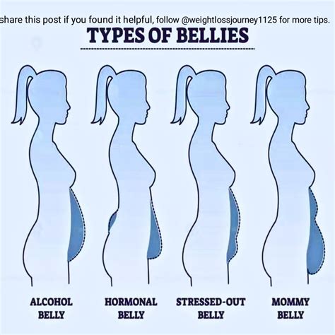 5 Types Of Tummies And Ways To Get Rid Of Each Of Them Artofit