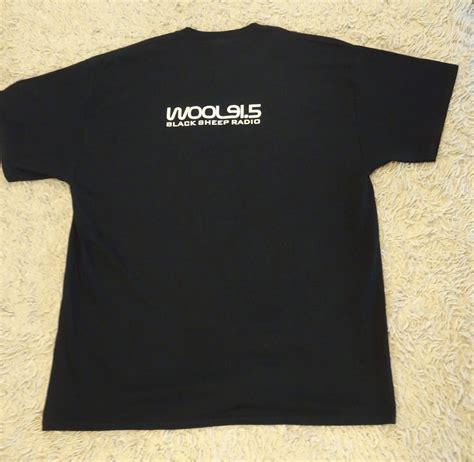 Black Cotton T Shirts Wool Fm