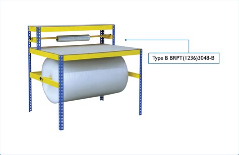 Boltless Rack Packing Table Packing Station Warehouse Packing Table