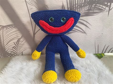Huggy Wuggy Crochet Pattern Pdf Plushie Amigurumi Toy Diy Digital