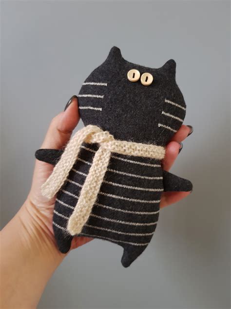 Black Cat Sewing Pattern Pdf Digital Tutorial In English Inspire
