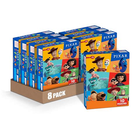 Betty Crocker General Mills Snacks Other Disney Pixar Fruit Snacks 10 Pouch Per Box