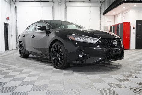 Nissan Maxima Black Rims