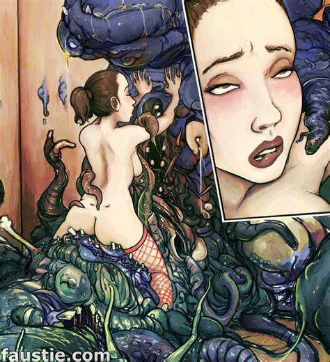 Rule 34 1monster Consensual Tentacles Faustie Female Fish Fishnet