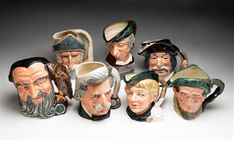 Lot Seven Royal Doulton Toby Jugs