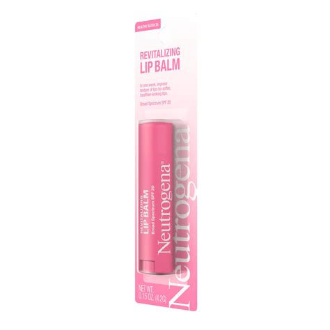 Neutrogena Revitalizing Tinted Lip Balm Spf 20 Sheer Healthy Blush