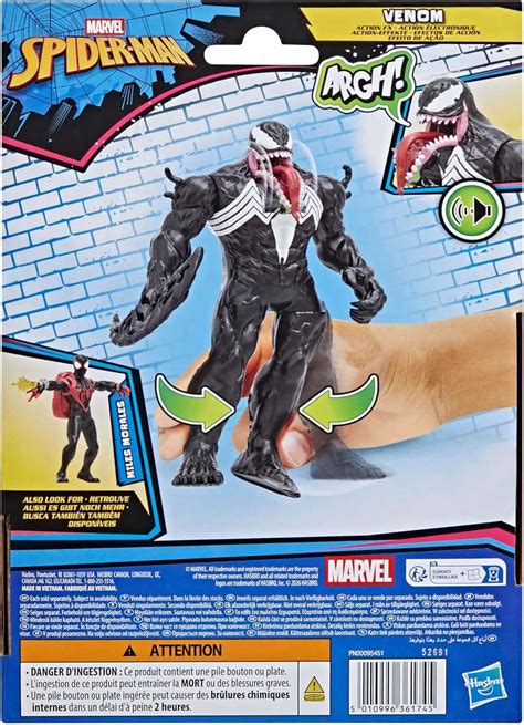 Marvel Spider Man Action Fx Venom Action Figure Hasbro Toywiz
